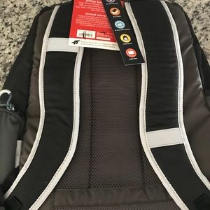Embark | Bags | Embark Oversized Jartop Backpack Grey Black New | Poshmark
